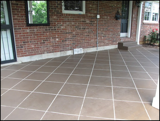 How To Make Concrete Floor Look Like Tile – Flooring Ideas